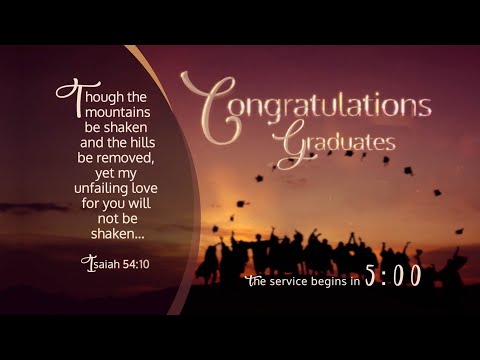 Graduation Scripture Promises Countdown – Beamer Films