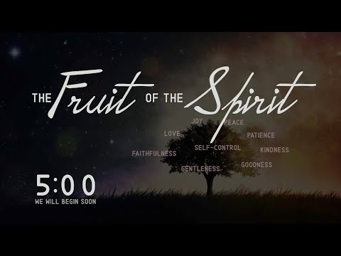 Fruit of the Spirit Countdown – Beamer Films